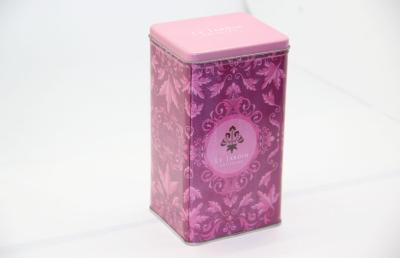 Cina Scatola di rosa/porpora regalo del metallo della latta per signora Products Packing di festival in vendita