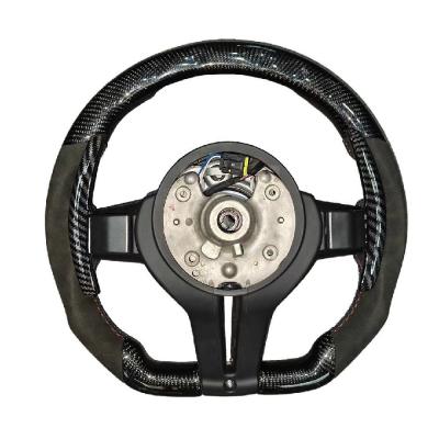 Sports Design Customized Alcantara LED Carbon Fiber Steering Wheel for BMW