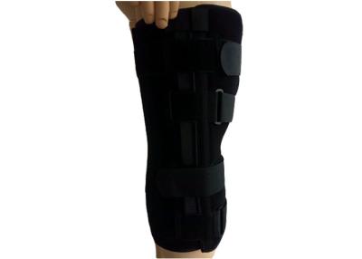 China KN 01 1 cinta de joelho ortótica da cor preta com poliéster, nylon, material de alumínio à venda