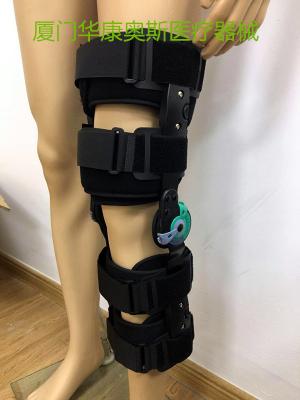 China Steun KN 07 van de telescoop Orthotic Knie Zwarte Kleuren Postop Kniesteun Te koop