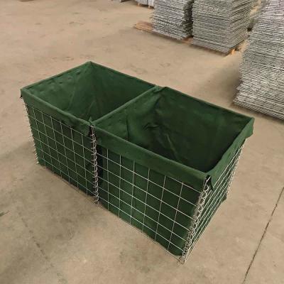 5mm Hot Dipped Earth Filled Defensive Barriers Customized Produce