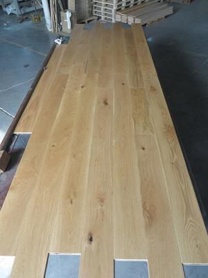 China Natural Oiled Oak 2 Layers Engineered Wood Flooring, Width 165MM en venta