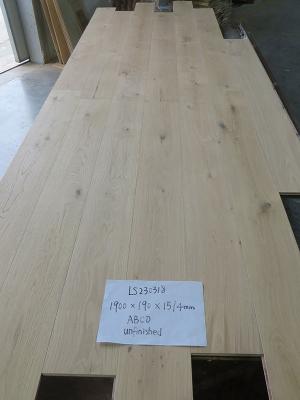 Chine ABCD Plus Grade Oak Engineered Timber Flooring To Australia, Unfinished à vendre