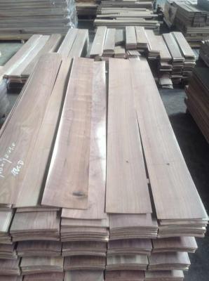 China American Walnut flooring veneers; Walnut top layer for flooring, black walnut lamellas for engineered floors for sale