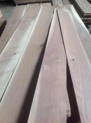 China American Walnut flooring veneers; Walnut top layer for flooring, black walnut lamellas for engineered floors for sale