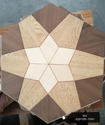 China La madera del hexágono dirigió el suelo del entarimado con diversos estilos y mezcló el bosque en venta