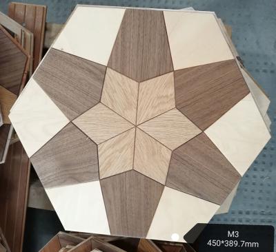 China La madera del hexágono dirigió el suelo del entarimado con diversos estilos y mezcló el bosque en venta