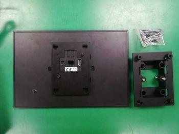 Android Terminal 10 Inch Wall Mountable LED Light Integrated Control Monitor POE Touch Screen