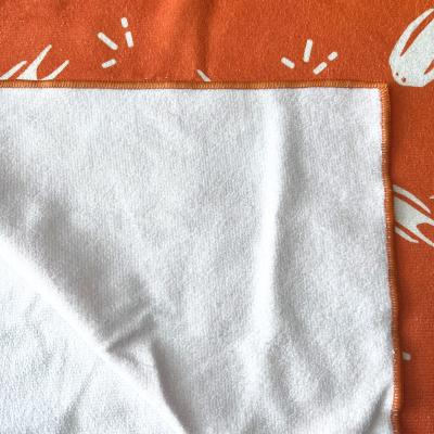 Chine Plage à capuchon en gros Poncho Towel de Poncho Children Beach Poncho Kids de serviette de plage d'impression de bande dessinée d'enfants de Microfiber à vendre