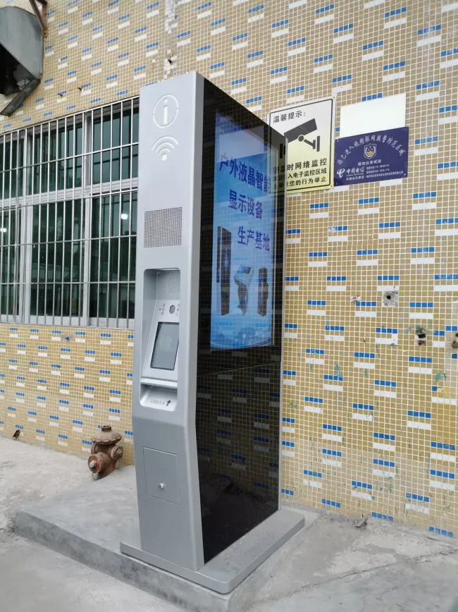 55-inch Capacitive Touch Screen Kiosk multiple units