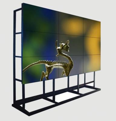 중국 높은 광도 소폭 날의 사면 LCD 영상 벽 46 47 49 55 산업 급료 450 Cd/m2 판매용