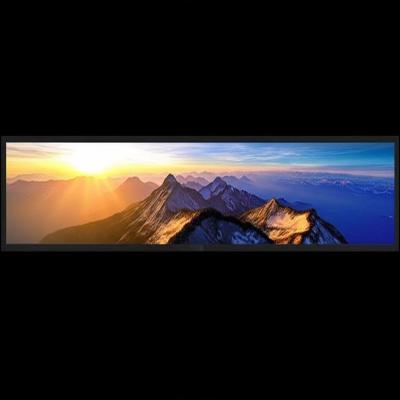 China 86inch Stretched LCD Display with 1920*1080 Resolution and 400CD/M*2 Brightness Bar LCD Screen for sale