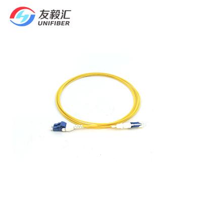 China Hochdensitätslösung CS bis LC Uniboot Glasfaserpatchkabel zu verkaufen