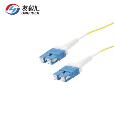 China SC/UPC-SC/UPC Uniboot Fiber Patch Cable OS2 Single Mode 10m zu verkaufen