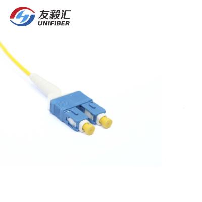 China SC/UPC-SC/UPC Uniboot Fiber Patch Cable OS2 Single Mode 10m zu verkaufen
