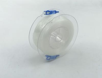 중국 SC/UPC-SC/UPC Invisible Transparent Optical Fiber Cable, OS2 Singlemode G657B3, Nylon Jacket 10M 판매용