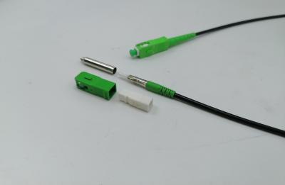 중국 FTTH MTC SC APC 프리 커넥터 방식의 고속 차폐 풀/푸시 광섬유 패치 케이블 판매용