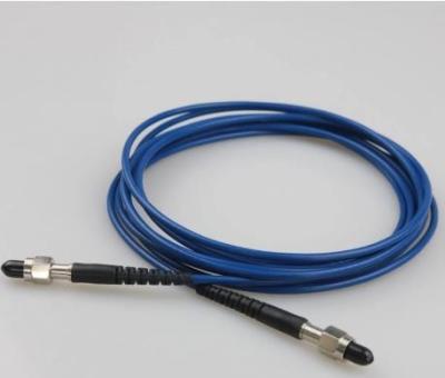 China SMA zu gepanzerte Faser-optischem Verbindungskabel Singlmode-Simplexbetrieb SMA, 3.0mm LSZH Jacke zu verkaufen
