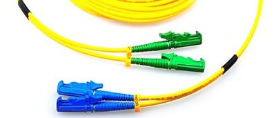 Chine Corde de correction optique de fibre unimodale duplex E2000/APC de haute résistance à E2000/UPC à vendre