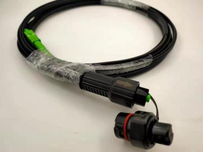 China Conector pre Connectorized de la prenda impermeable SC/APC de la asamblea de cable de la fibra del remiendo del descenso en venta