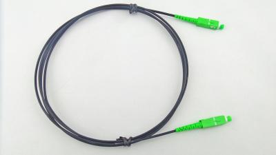 China 1 diámetro interior de la chaqueta 2.0m m del cable SC/APC SC/UPC G657A LSZH del remiendo del alambre de descenso de la base en venta