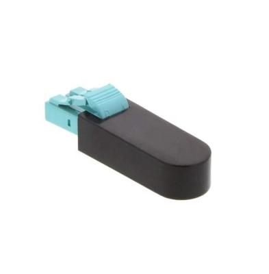 중국 PVC/LSZH 재킷 섬유 광학적인 접속 코드 LC OM3 50/125um 다중 상태 루프백 단위 판매용