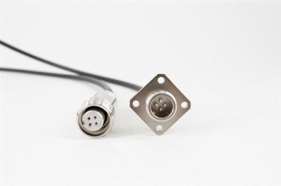 China Enchufe y zócalo al conector impermeable de cable de fribra óptica del LC de la base de encargo ODC de las asambleas 4 en venta