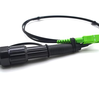 China Cable de descenso al aire libre de IP67 FTTH LSZH pre terminado con los mini conectores de SC/Apc en venta