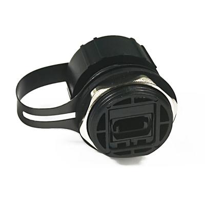 China Adaptador en línea del tabique hermético del recinto ODVA SC/LC/MPO IP67 de Fiberhub en venta