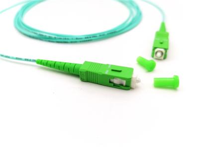 중국 SC / APC 단일모드 단순한 3.5Mtrs G657A1 패치 코드 광섬유에 대한 OD1.6mm SC / APC 판매용