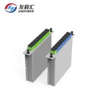 China GPON 1650nm SC APC 1x8 PLC LGX passive fiber splitter Box for sale
