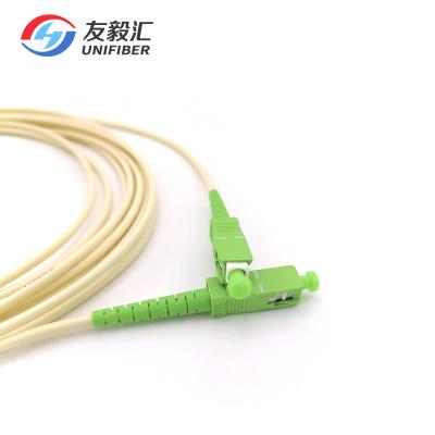 중국 LSZH G657A2 SC / APC-SC / APC 2.0 밀리미터 FTTH는 패치 코드를 떨어뜨립니다 판매용