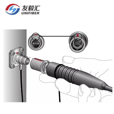 Китай Кабель LSZH заплаты ядра FTTA CPRI соединителя 24 RMC Rosenberger продается