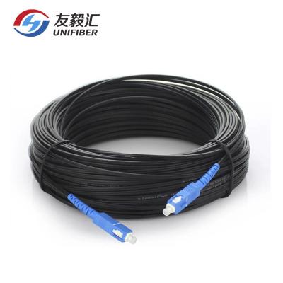 중국 SC / UPC G657A1 2.0*5.0mm 드롭 와이어 패치 코드 150M에 대한 SC / UPC 판매용