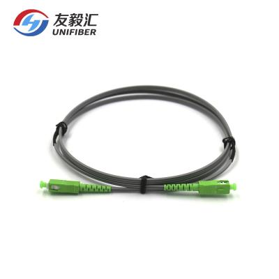 중국 G657A1 LSZH 3M FTTH 드롭 케이블 패치 코드 SC / APC-SC / 자동 위상 조정 판매용