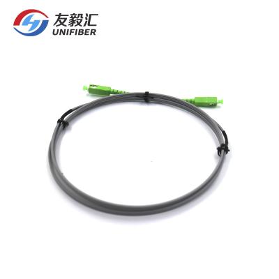 중국 G657A1 LSZH 3M FTTH 드롭 케이블 패치 코드 SC / APC-SC / 자동 위상 조정 판매용