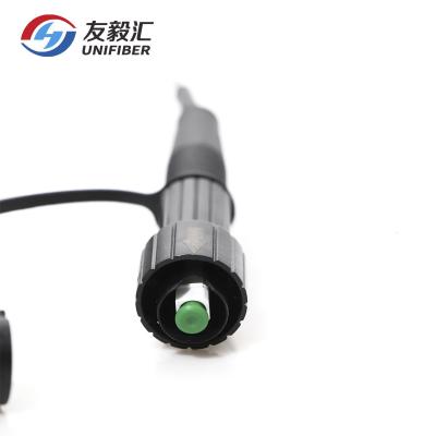 China Cabo pendente pre Connectorized SC/APC de G657A1 FTTH a SC/APC 1~150m à venda