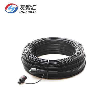 China Cabo pendente pre Connectorized SC/APC de G657A1 FTTH a SC/APC 1~150m à venda