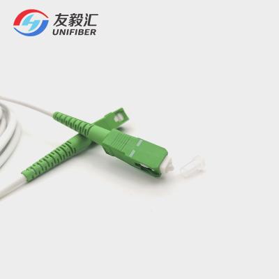 중국 Simplex OS2 G657b3 Armored Fiber Patch Cord Single Mode SC APC 판매용