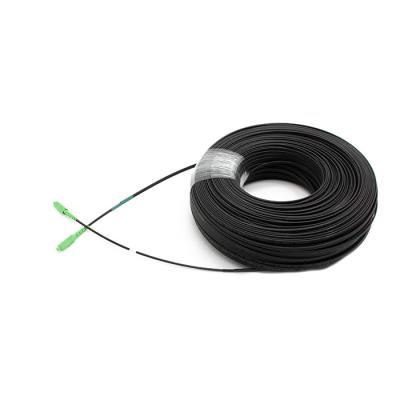 중국 SC/APC에 LSZH G657A1 FTTH 하락 케이블 150m 접속 코드 G657A1 SC/APC 판매용