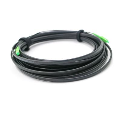 중국 FTTH 전 SC/APC에 연결되는 편평한 하락 철사 G657A1 SC/APC 판매용