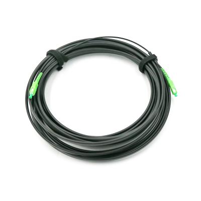 중국 FTTH 전 SC/APC에 연결되는 편평한 하락 철사 G657A1 SC/APC 판매용
