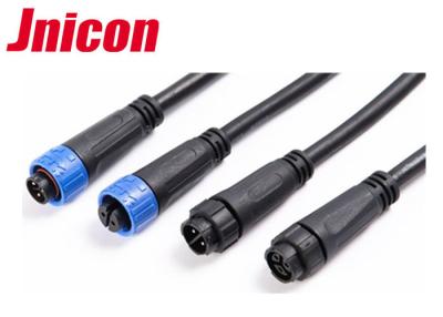 Chine Câble connecteurs masculins et femelles de 12V de bâti Shell en nylon pour la lumière extérieure à vendre