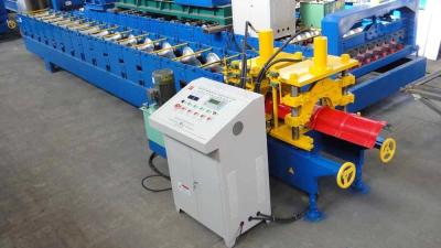 China Rolo revestido cor do painel do telhado da folha de metal que forma a espessura da máquina 0.3-0.8mm à venda