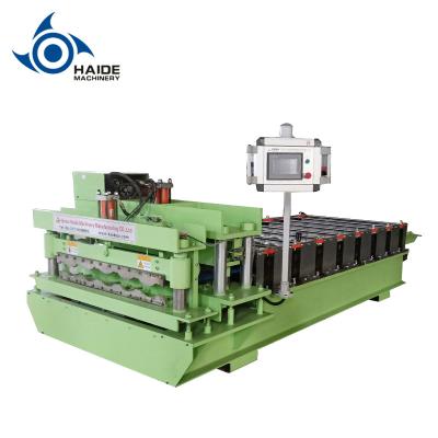 Cina Rotolo delle mattonelle lustrato tetto ad alta velocità del metallo che forma macchine 5 - 8m/min in vendita