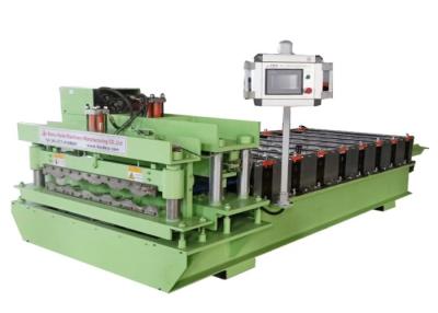 Cina L'alta velocità ha lustrato il rotolo delle mattonelle che forma lo spessore a macchina delle mattonelle 0.3-0.8mm della parete del tetto in vendita