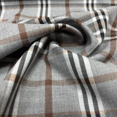 China Yarn Dyed TTR Stretch Fabric with Checks for sale