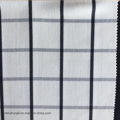 China Tr Check Fabric with Cationic Rayon Yarn for sale