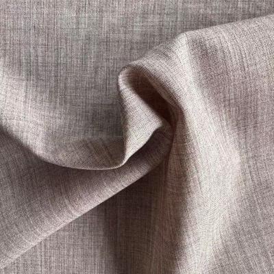 China Polyester/Rayon/Spandex Two Color Plain Weave Woven Fabric Piece Dyed/Dyeing for sale