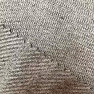 China Polyester/Rayon/Spandex Fabric Grey Melange Color Piece Dyed Quality for Lady′s Dress, Suits for sale